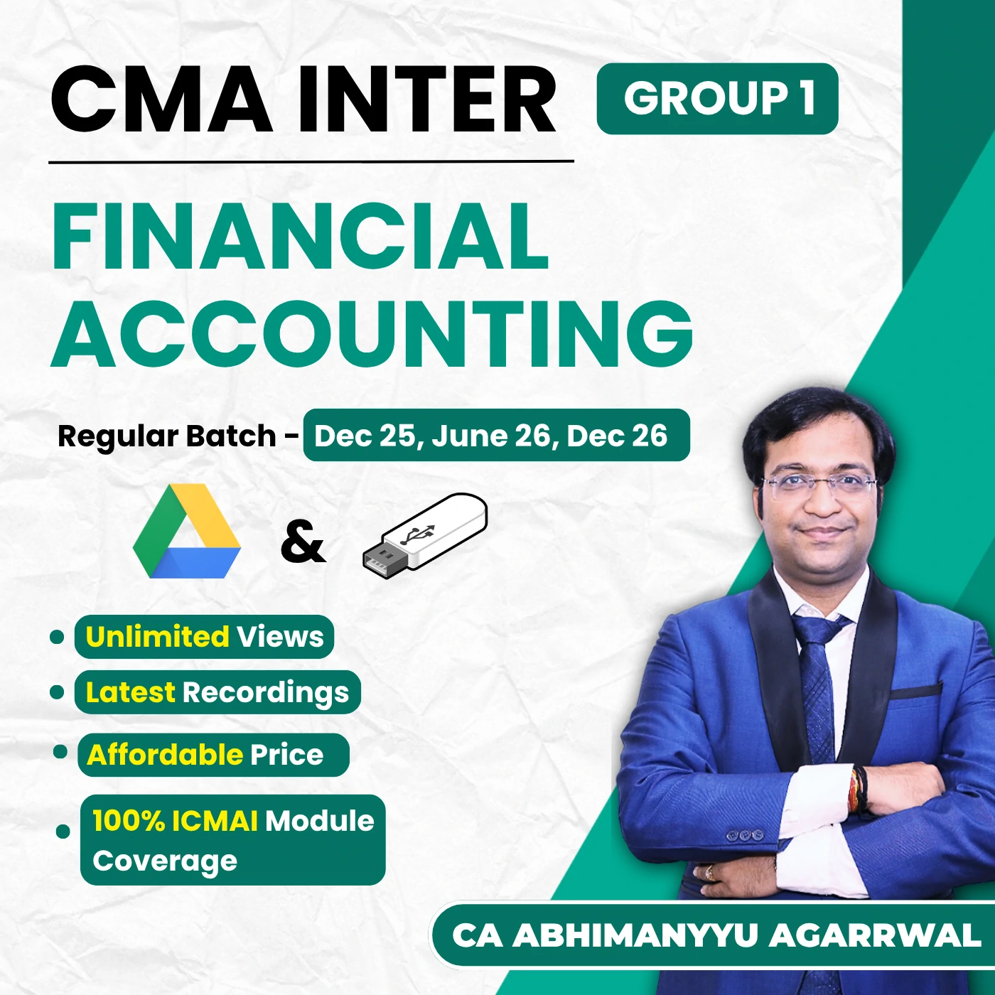 cma inter financial accounting