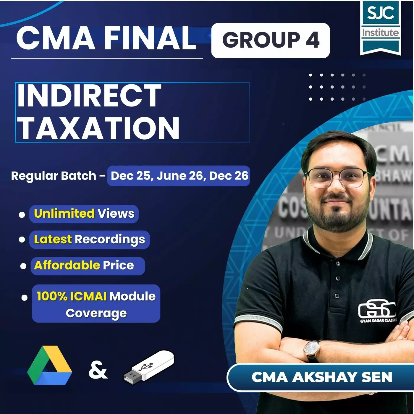 CMA Final Indirect Taxation by CMA Akshay Sen