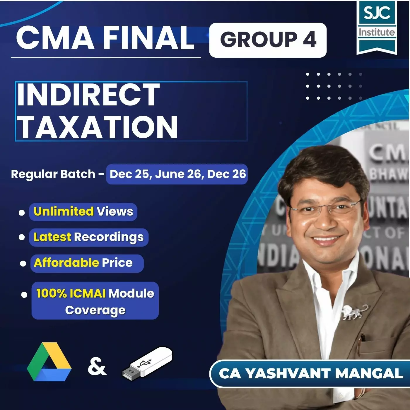 CMA Final IDT By CA Yashvant Mangal