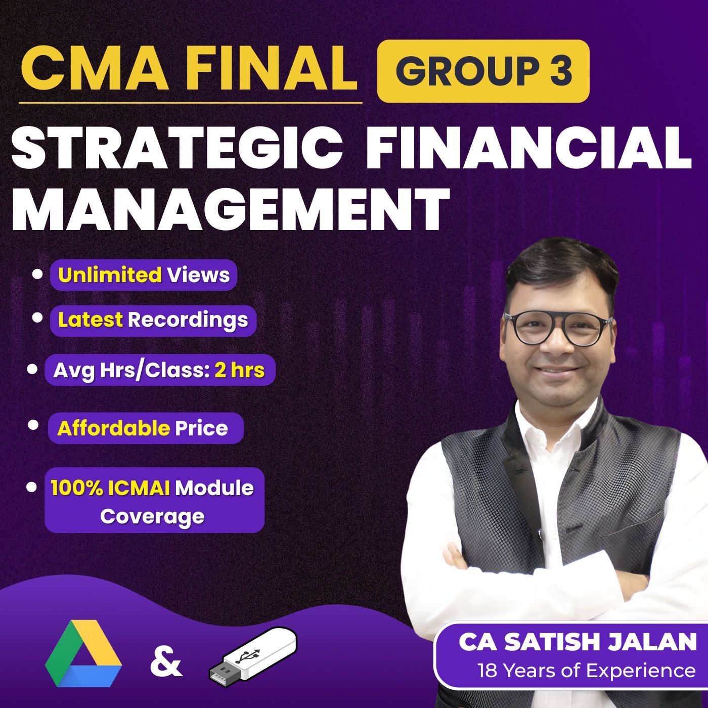 CMA Final SFM By CA Satish Jalan