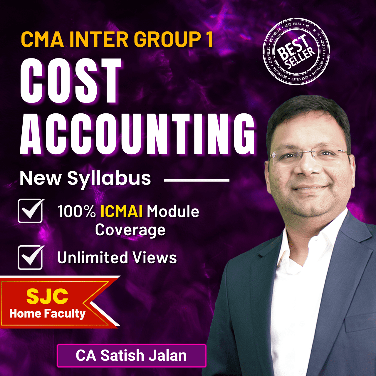 CMA Inter Cost Accounting (Group 1) By CA Satish Jalan