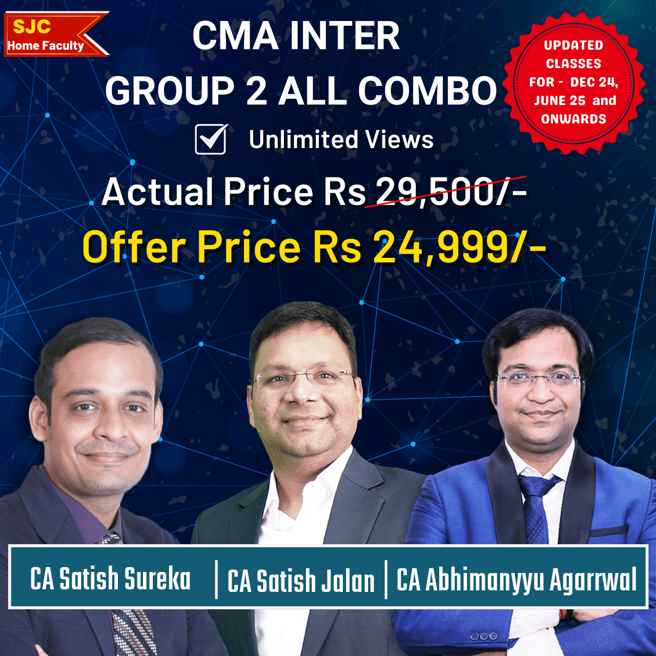 Best CMA Inter Group 2 Combo Classes - SJC Inhouse