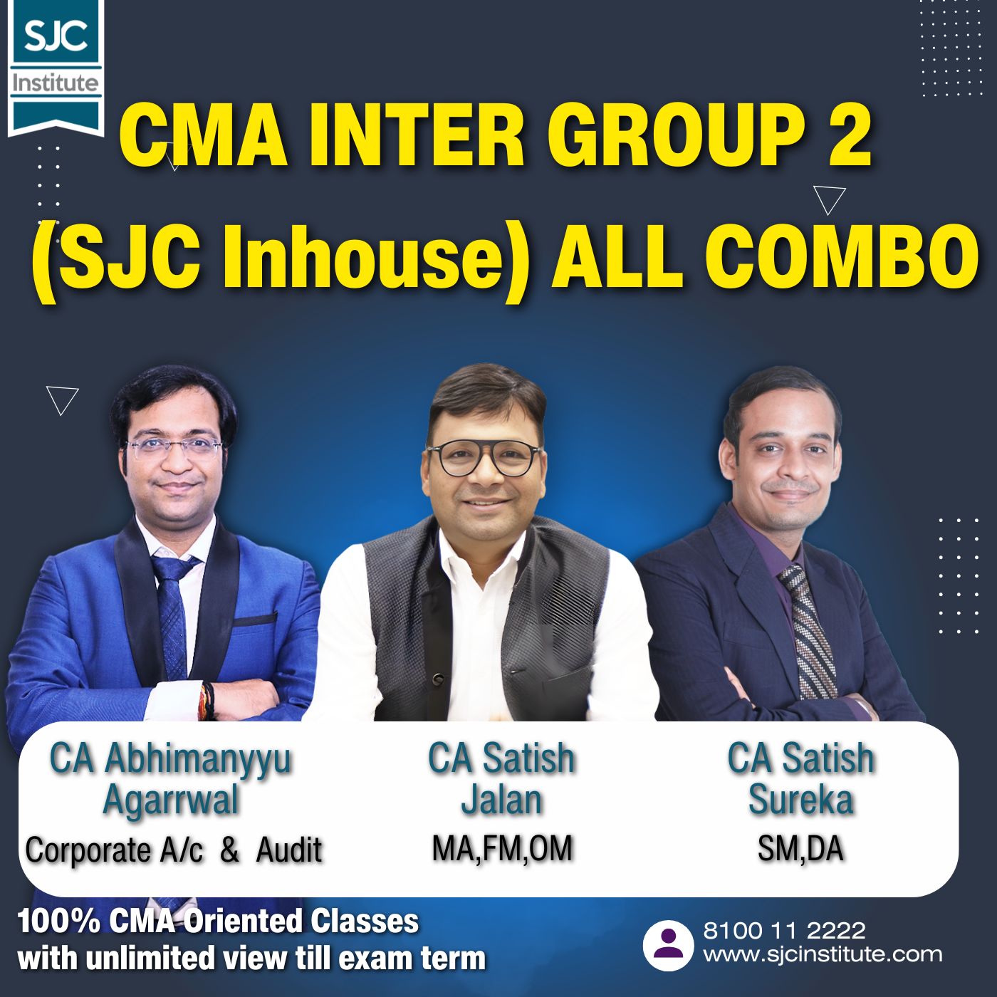 Best CMA Inter Group 2 Combo Classes - SJC Inhouse